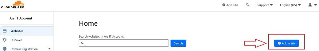 Setup your domain names with cloudflare free plan to protect your app from attackers - ARS IT ...