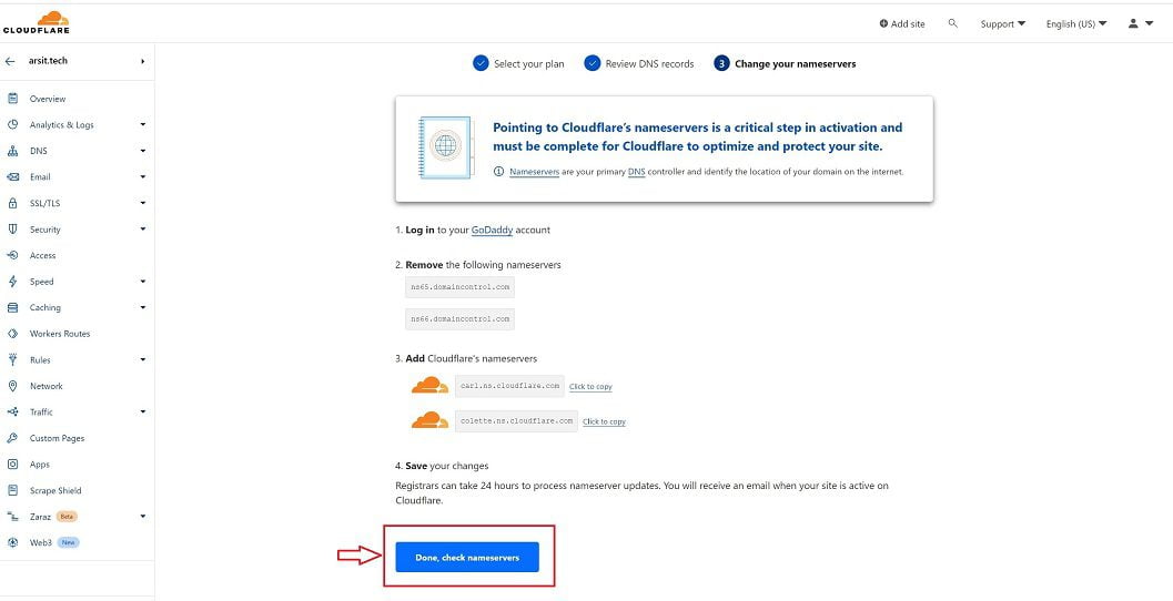 cloudflare-8 - ARS IT Consultancy