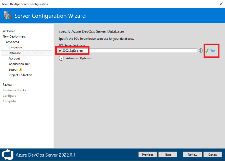 Setup Azure Devops 2022 on a Windows 2022 server virtual machine - ARS IT Consultancy