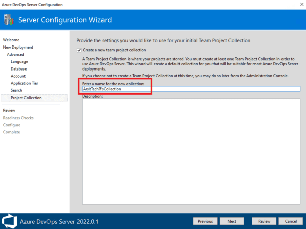 Setup Azure Devops 2022 on a Windows 2022 server virtual machine - ARS IT Consultancy
