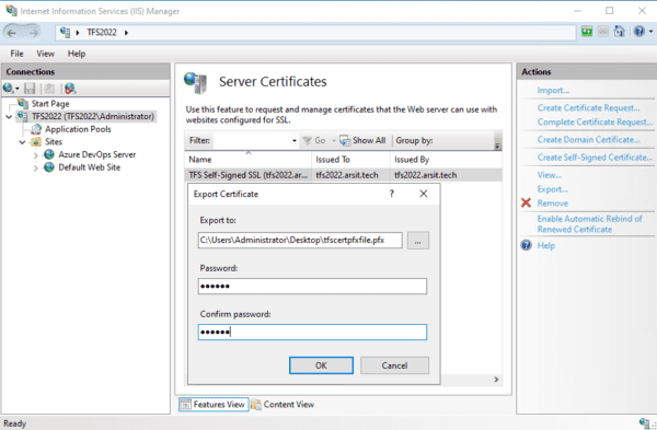 Setup Azure Devops 2022 on a Windows 2022 server virtual machine - ARS IT Consultancy