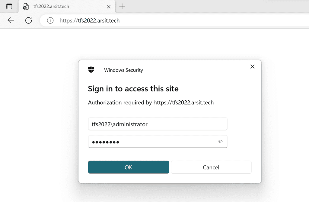Setup Azure Devops 2022 on a Windows 2022 server virtual machine - ARS IT Consultancy