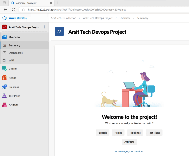 Setup Azure Devops 2022 on a Windows 2022 server virtual machine - ARS ...
